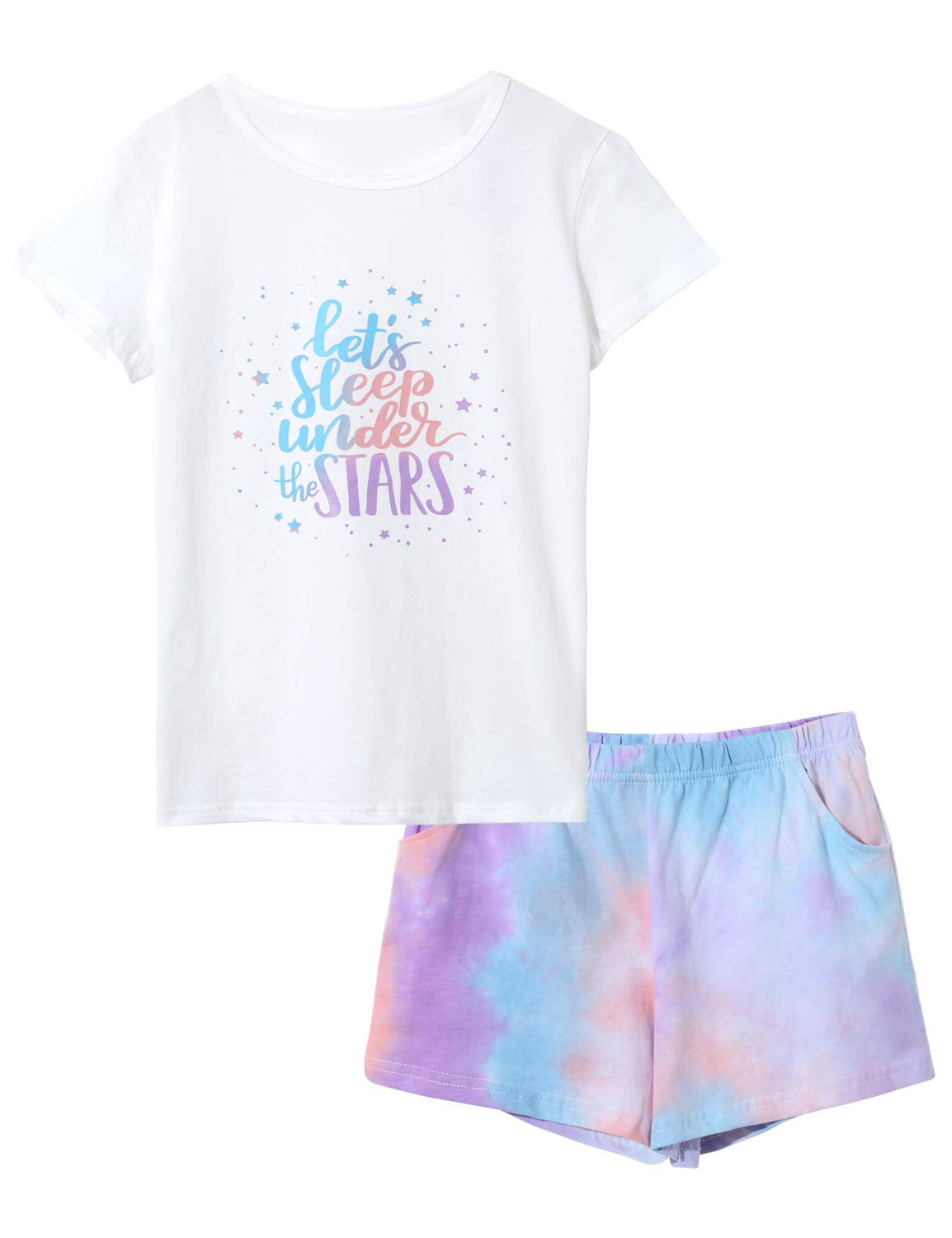 Beezizac Pajamas for Girls – Sleep Under The Stars Theme Sleepover ...
