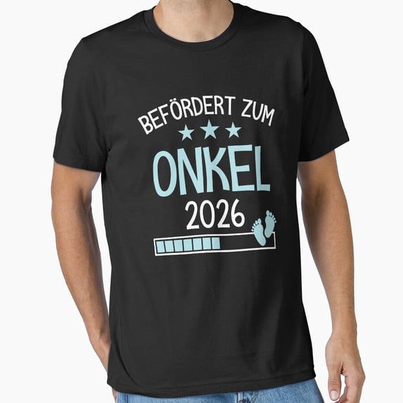 Befã¶Rdert Onkel Geschenk Fã¼R Neuer Onkel Shirt, Casual Graphic Tee ...