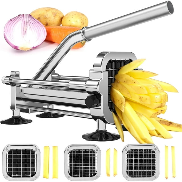 Befano Potato Cutter, Stainless Steel French Fry Slicer with 1/4 inch ...