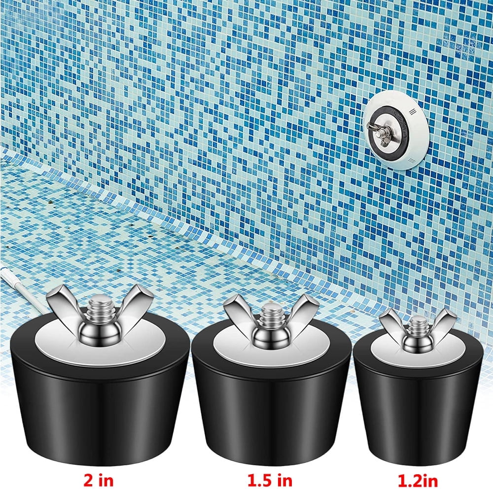 BefondHome 1PC Rubber Pool Plugs 1.25in /1.5in /2in Swimming ...