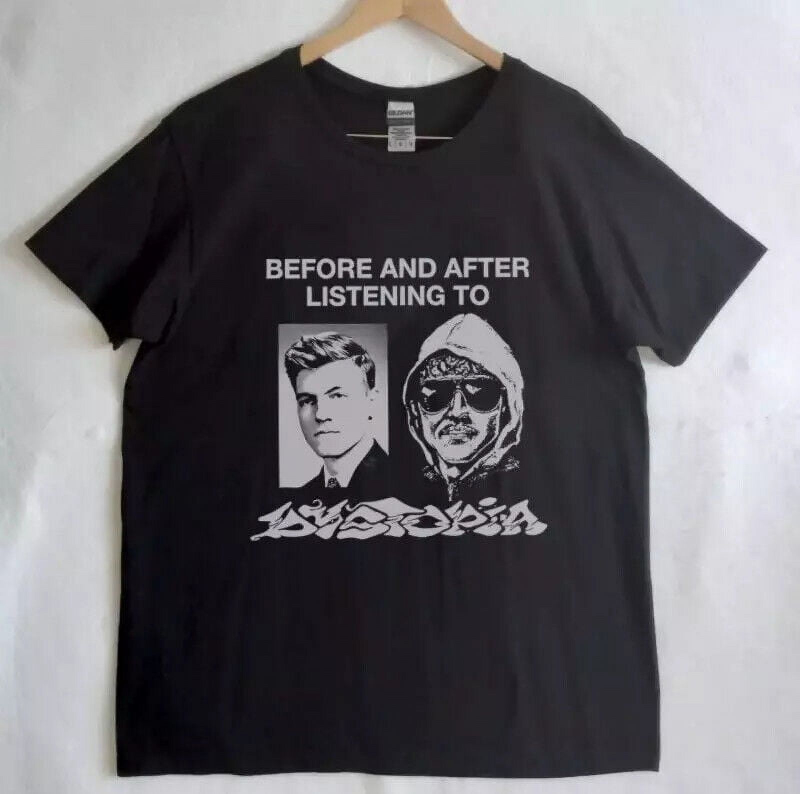 Before And After Dystopia Band T Shirt Crust Punk Vintage Grind Disrupt ...