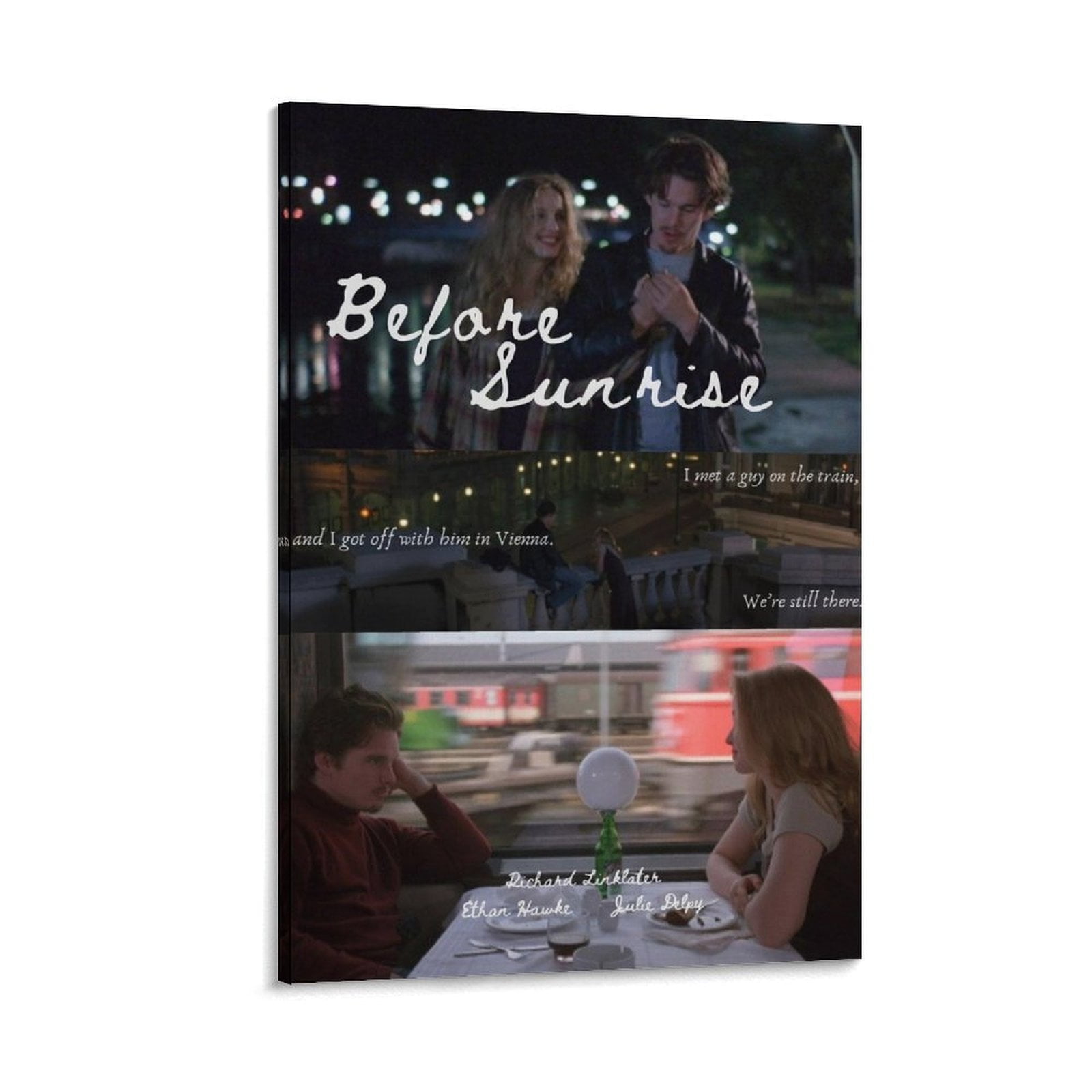 Before Sunrise Classic Movie Poster (6) Wall Art Poster Gifts Bedroom ...