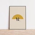 Before Sunrise Inspired Poster, Mid Century Modern Poster, Retro Art ...