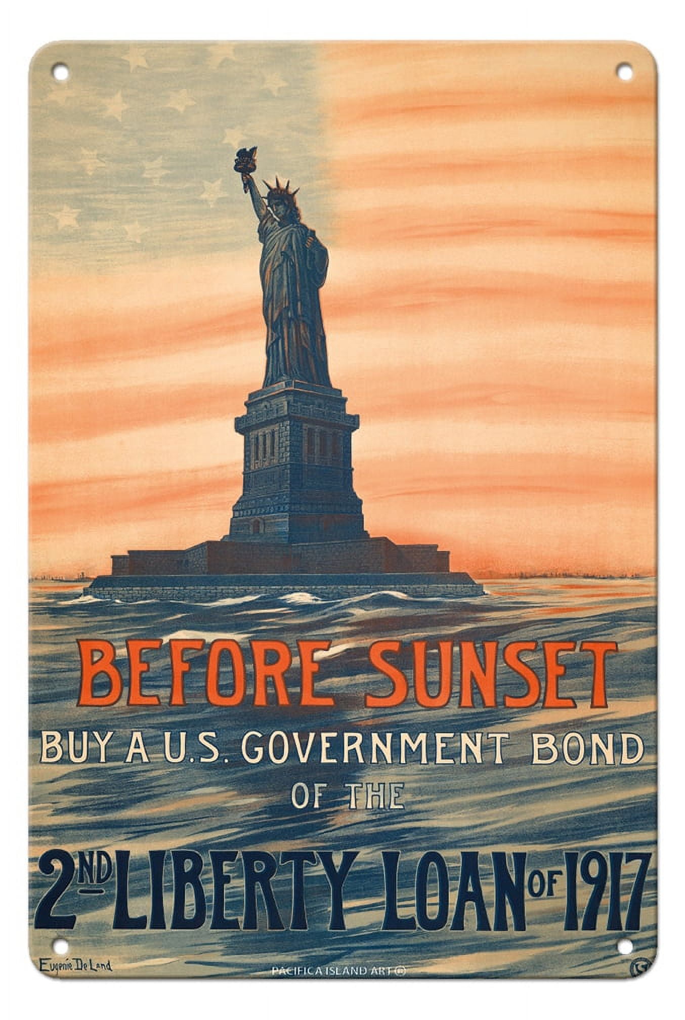 Before Sunset - Buy A U.S. Government Bond of the 2nd Liberty Loan of ...