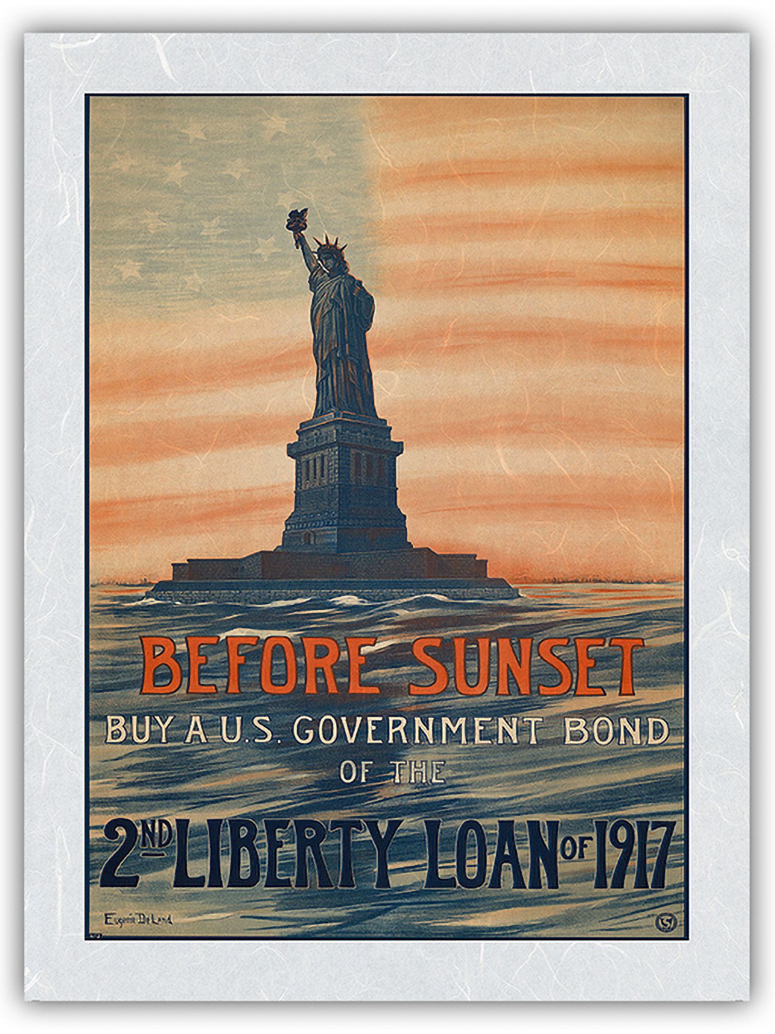 Before Sunset - Buy A U.S. Government Bond of the 2nd Liberty Loan of ...