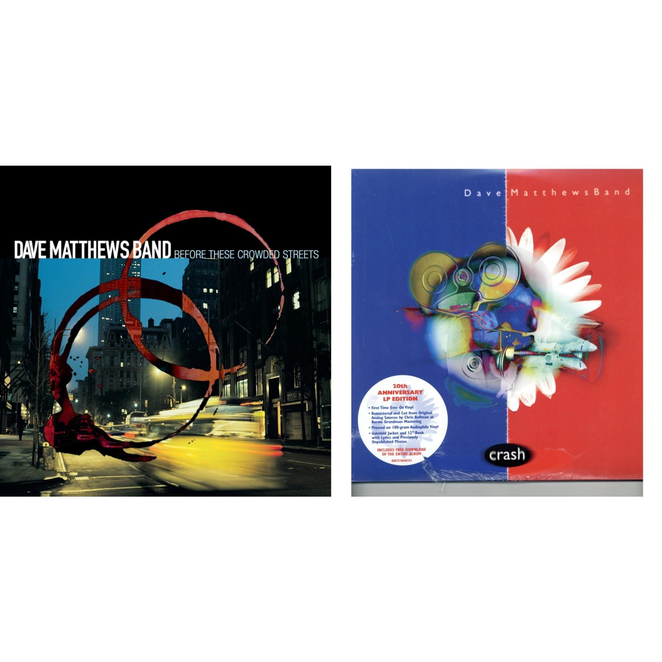 Before These Crowded Streets (2LP) & Crash Anniversary Edition (2LP ...