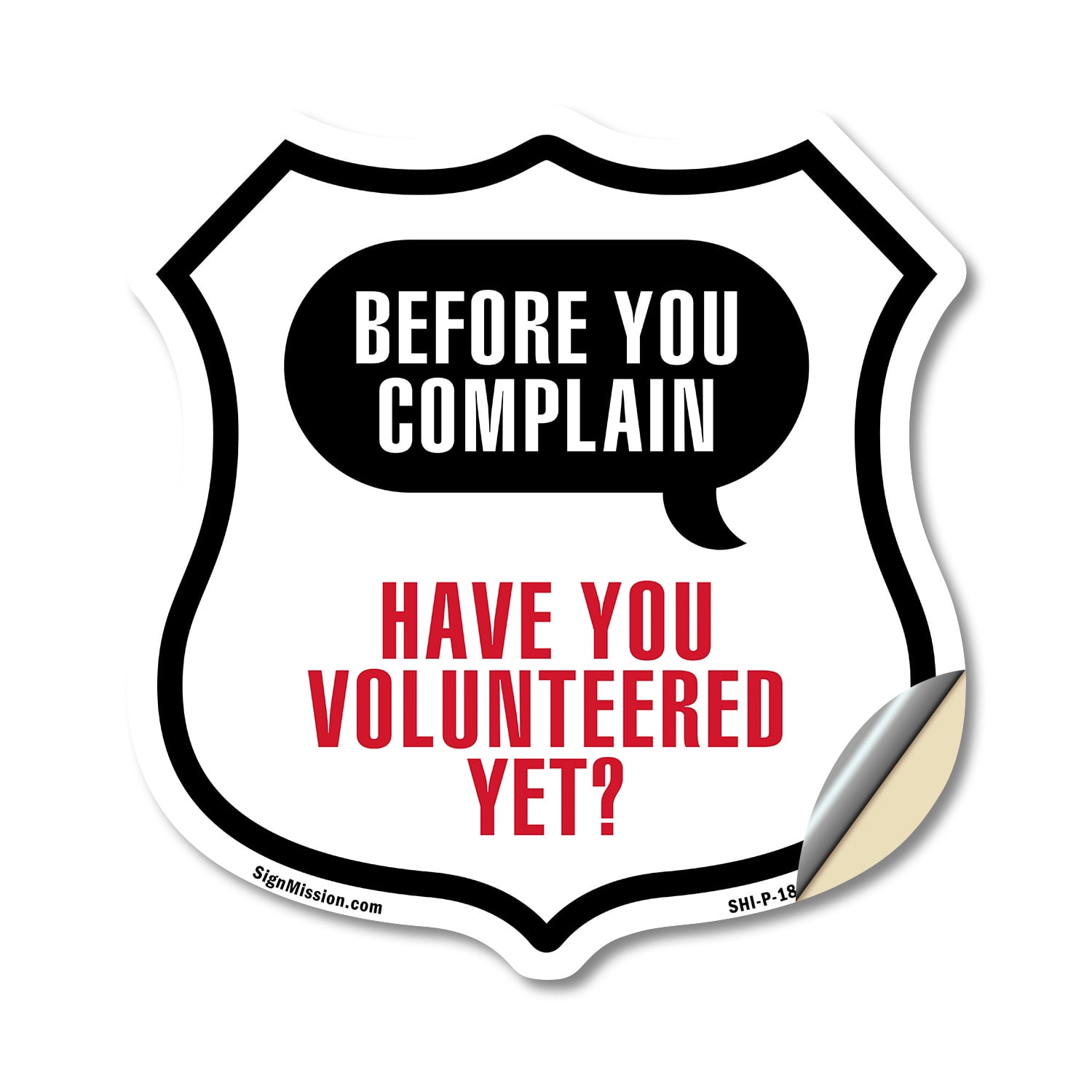 Before You Complain Have You Volunteered Yet (2 Pack) 4 inch X 4 inch ...