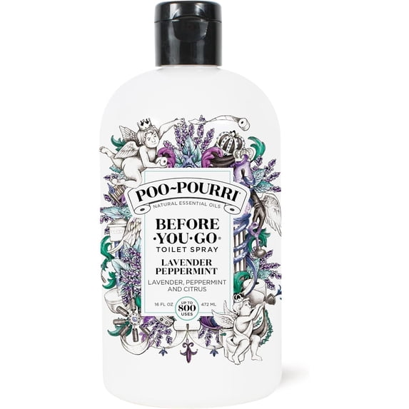 Before-You-Go Toilet Spray Refill, Lavender Peppermint, 16 Fl Oz, Up to ...