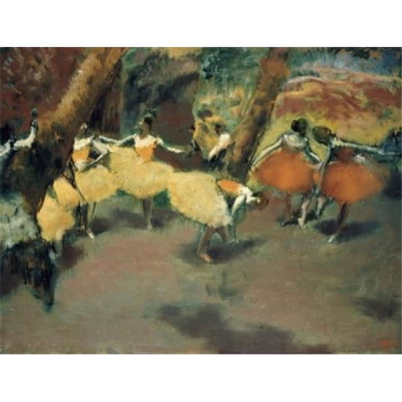 Before the Performance Edgar Degas 1834-1917 French National Gallery of ...