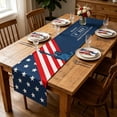 Beforeyayn 4Th Of July Table Runner Independence Day, Star Table Runner ...