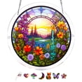 Beforeyayn Acrylic Puzzle Pendant Sunshade, Window Hanging Plates For ...