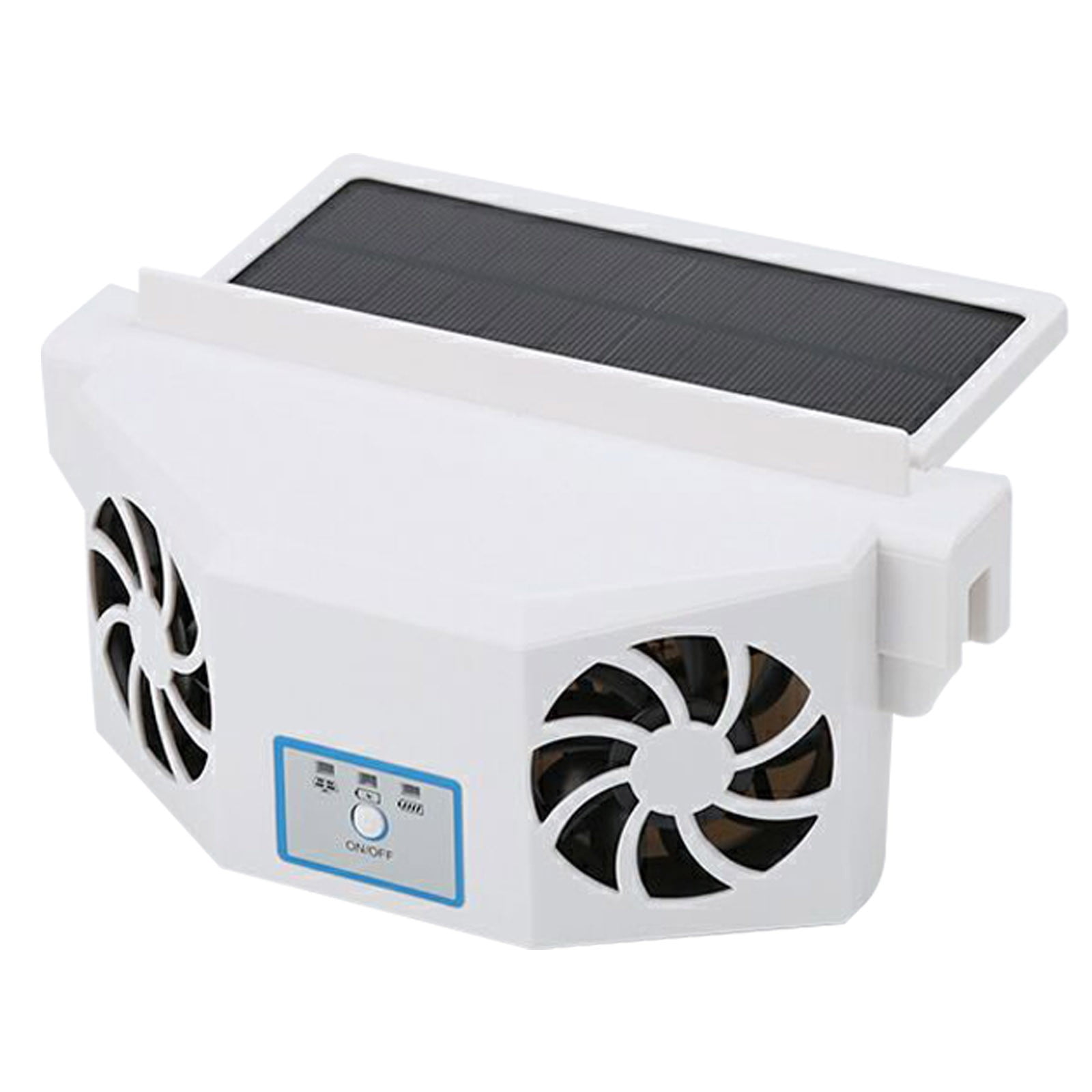 Beforeyayn Car Exhaust Fan Solar Car Radiator Repair Part Plastic ...