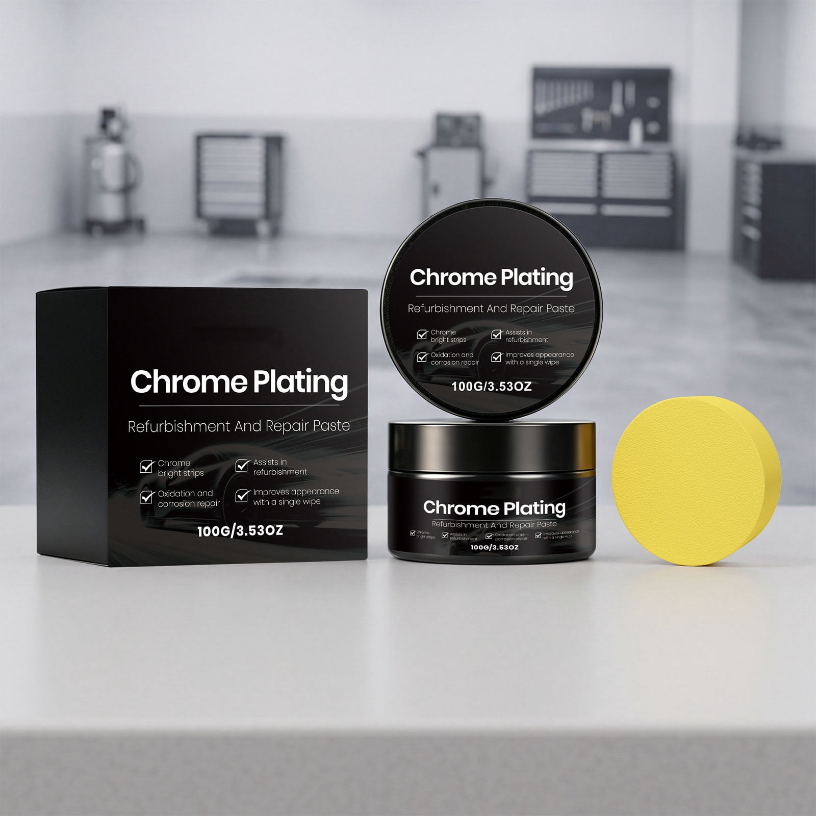 Beforeyayn Car Refurbishment Care Cream, Car Electroplating Decorative ...