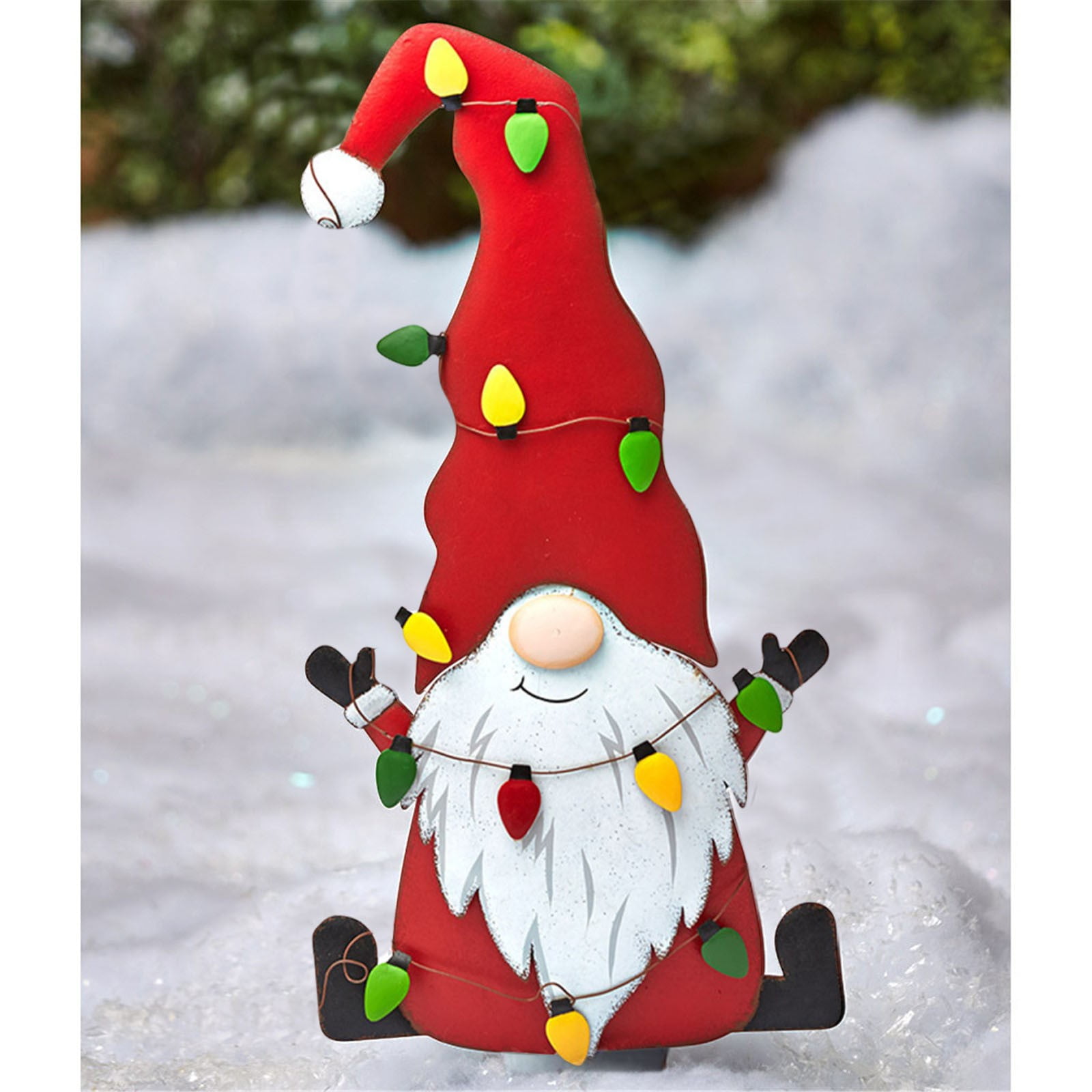 Beforeyayn Christmas Metal Gnomes Decorations, Christmas Gnomes Outdoor ...