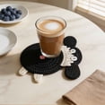 Beforeyayn Crochet Dog Coaster, Absorbent Cup Pad For Daily Use For ...