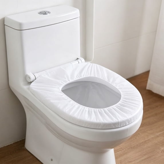 Beforeyayn Disposable Printed Toilet Seat Covers, Waterproof Non Woven ...