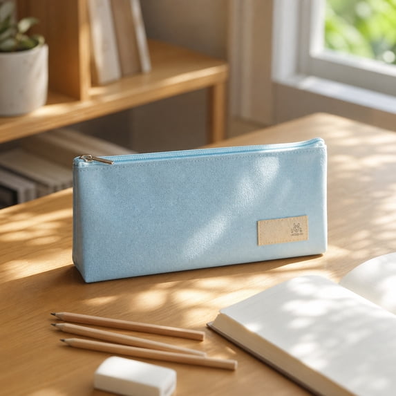 Beforeyayn Extended Pencil Case Large Capacity Canvas Pencil Roll Up ...