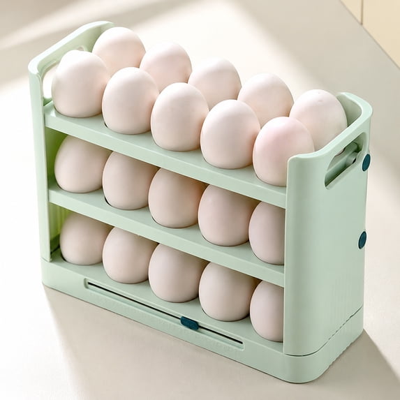 Beforeyayn Multi-Tier Egg Container, Food Grade Storage Rack for ...