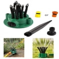 Beforeyayn Ground Mounted Sprinkler, Multifunctional Adjustable ...