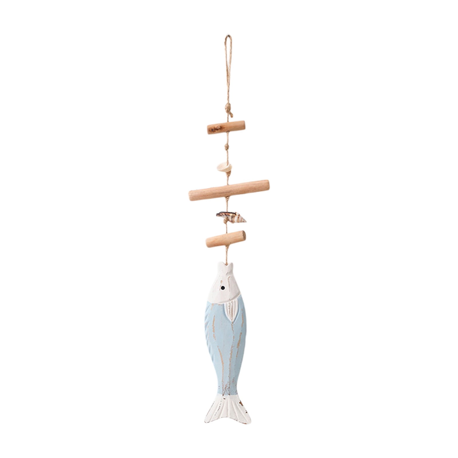 Beforeyayn Handmade Wooden Fish Wall Hanging Ornament, Decorative ...
