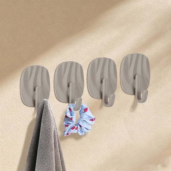 Beforeyayn Heavy Duty Adhesive Hook, No Nail Kitchen Hook for Wall and ...