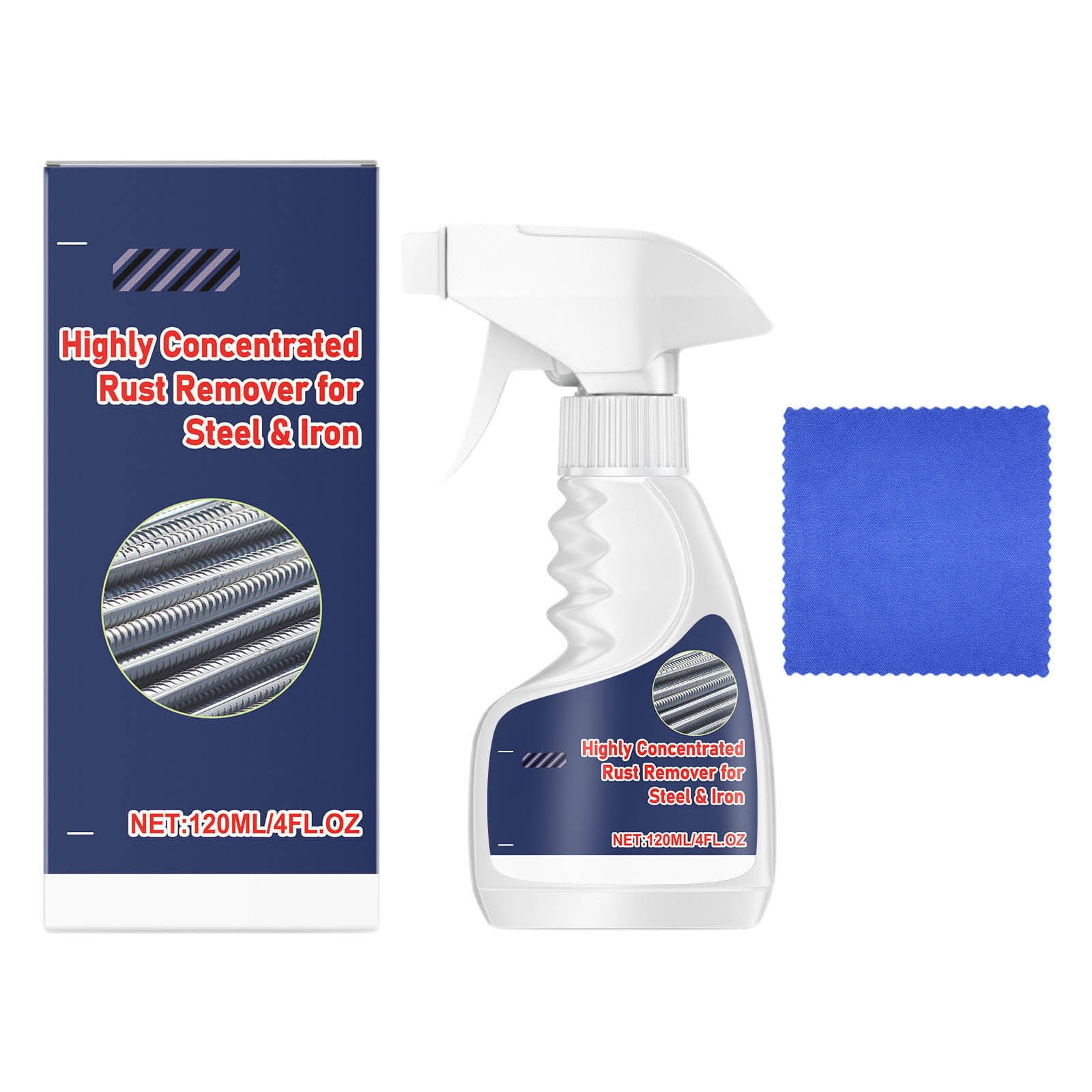 Beforeyayn Highly Concentrated Rust Remover for Steel and Iron, Fast ...