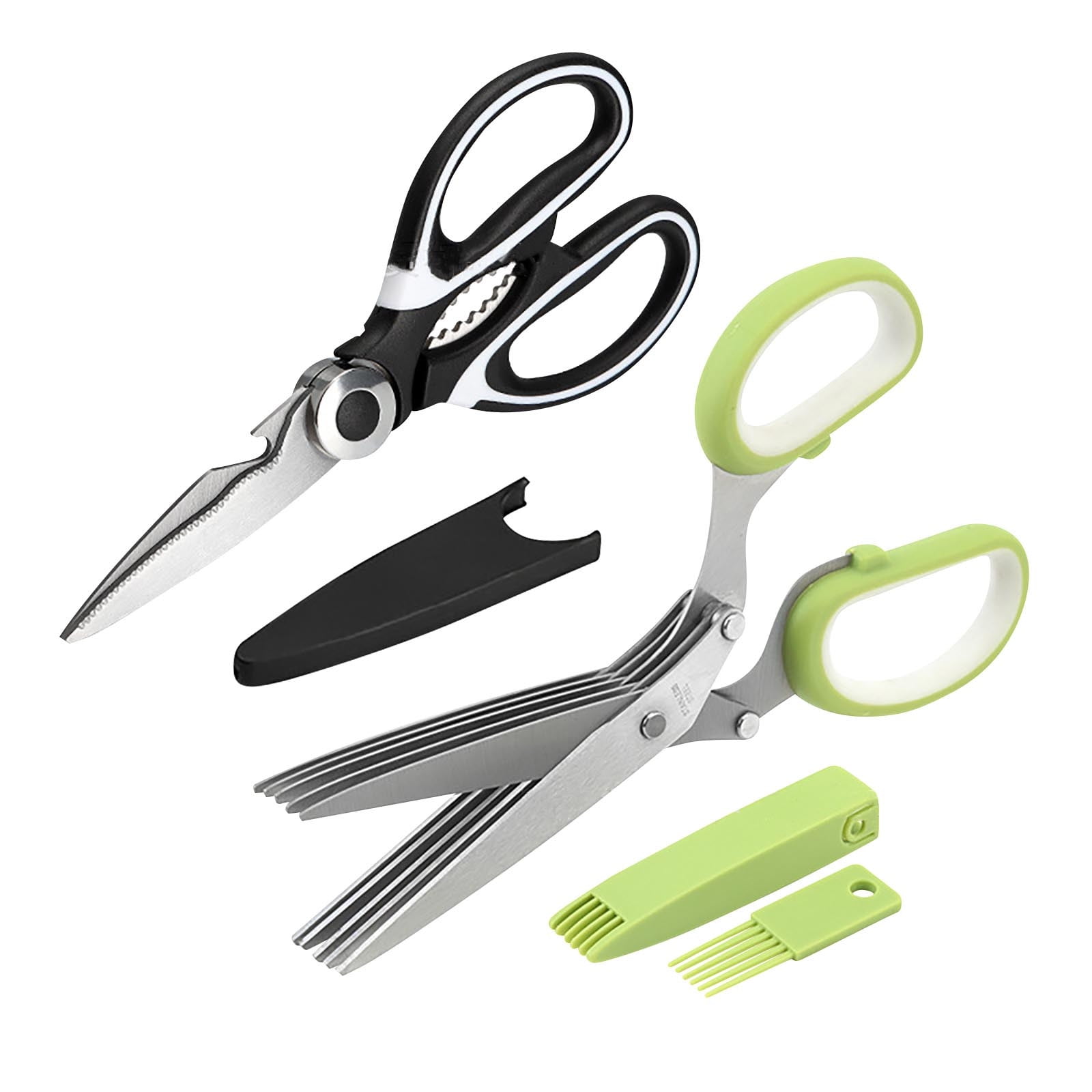 Beforeyayn Kitchen Scallion Scissors and Kitchen Scissors Household ...