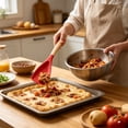 Beforeyayn Nordic Silicone Spatula with Wooden Handle - 12 Inch Heat ...