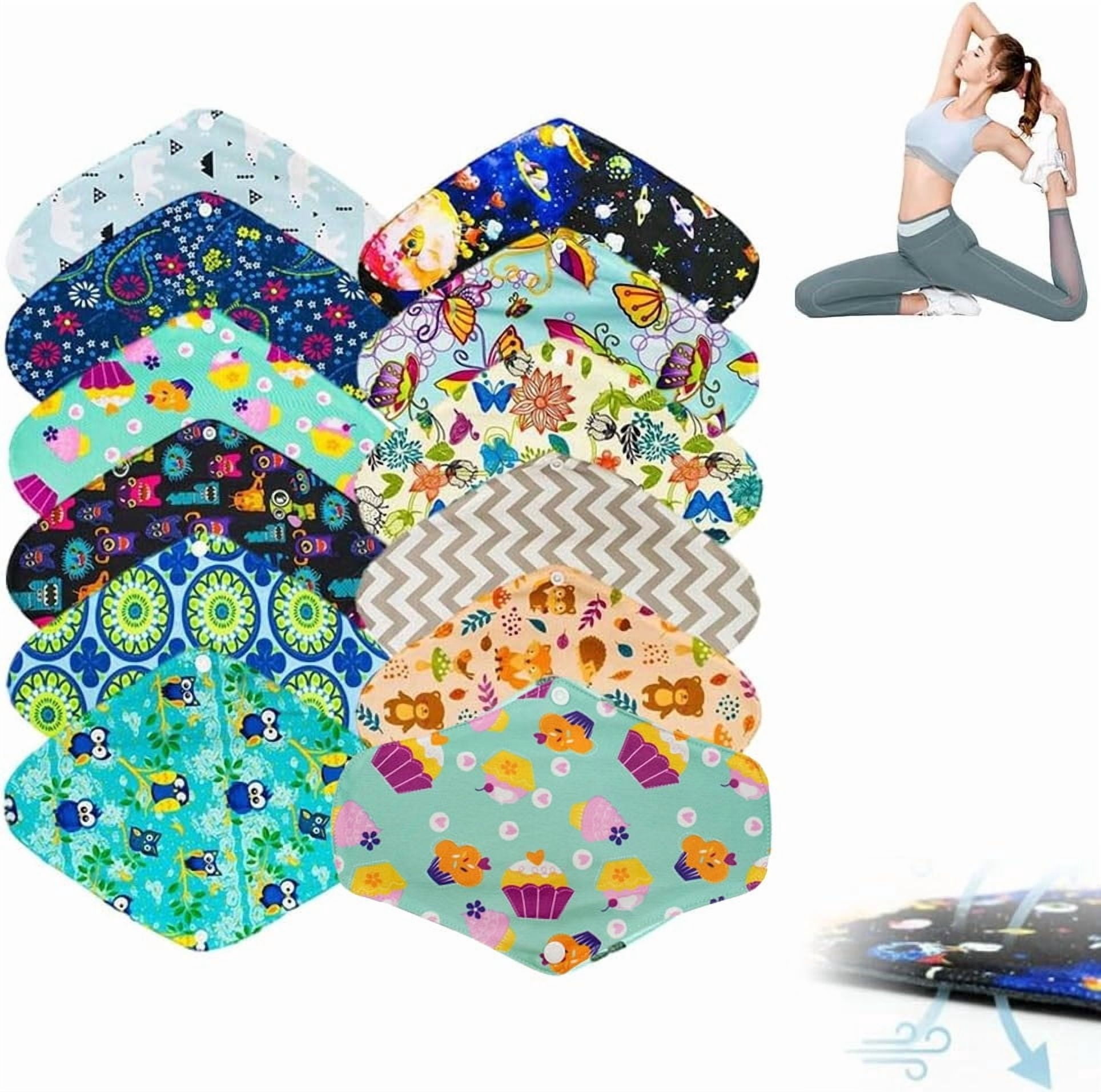 Beforeyayn Reusable Graphene Absorbent Pads, For women washable ...