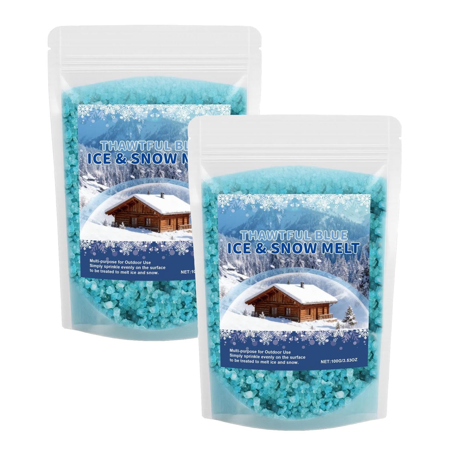 Beforeyayn Snow Melting Compound for Walkways and Driveways, Granular ...