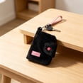 Beforeyayn Lint Keychain Wallet, Cute Colorful Wallet for Earphones ...