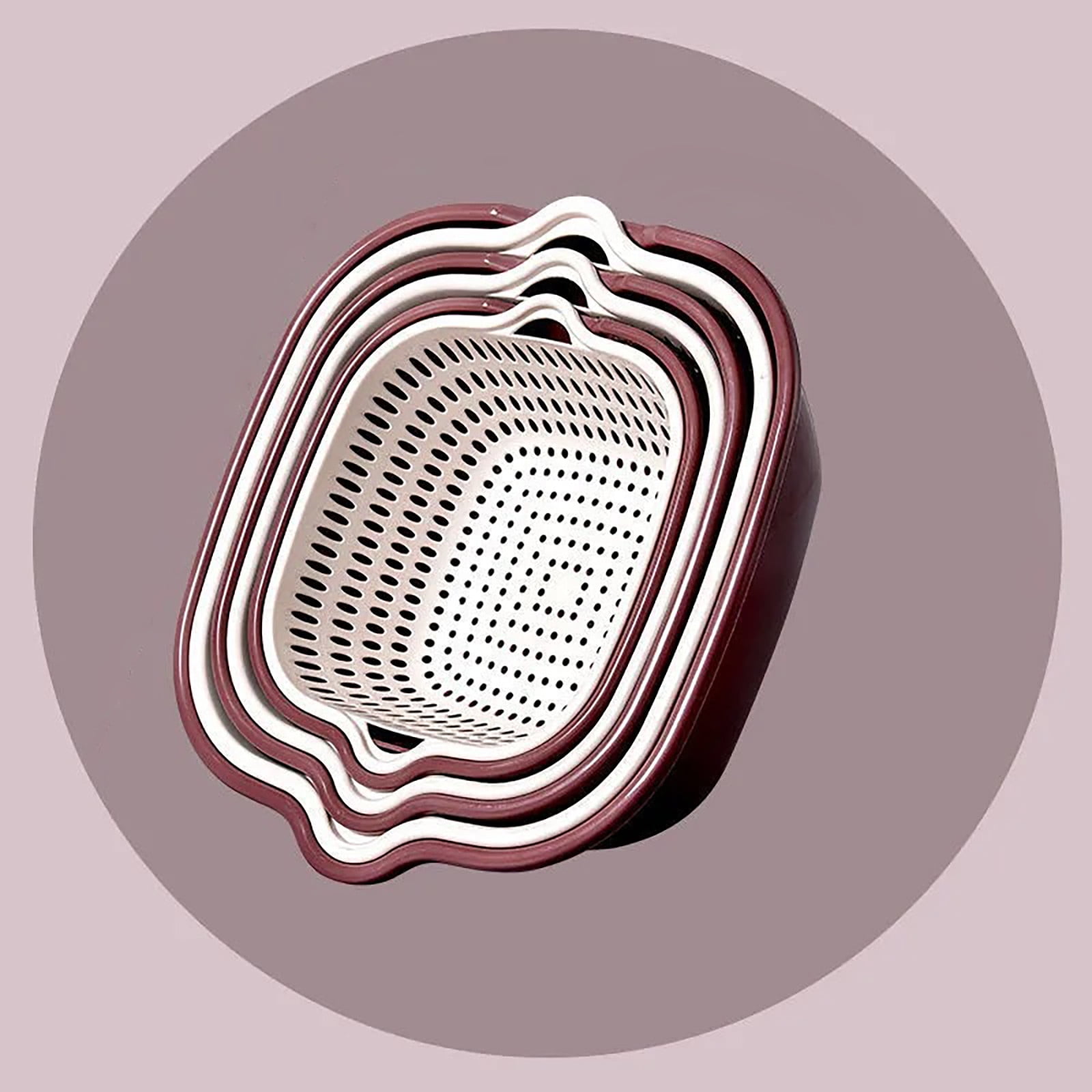 Beforeyayn Vegetable Washing Baskets in The Kitchen Fruit Baskets Multi ...