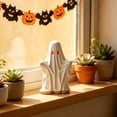 Beforeyayn White Ghost Led Light, Cute Halloween Tabletop Lamp Mini ...