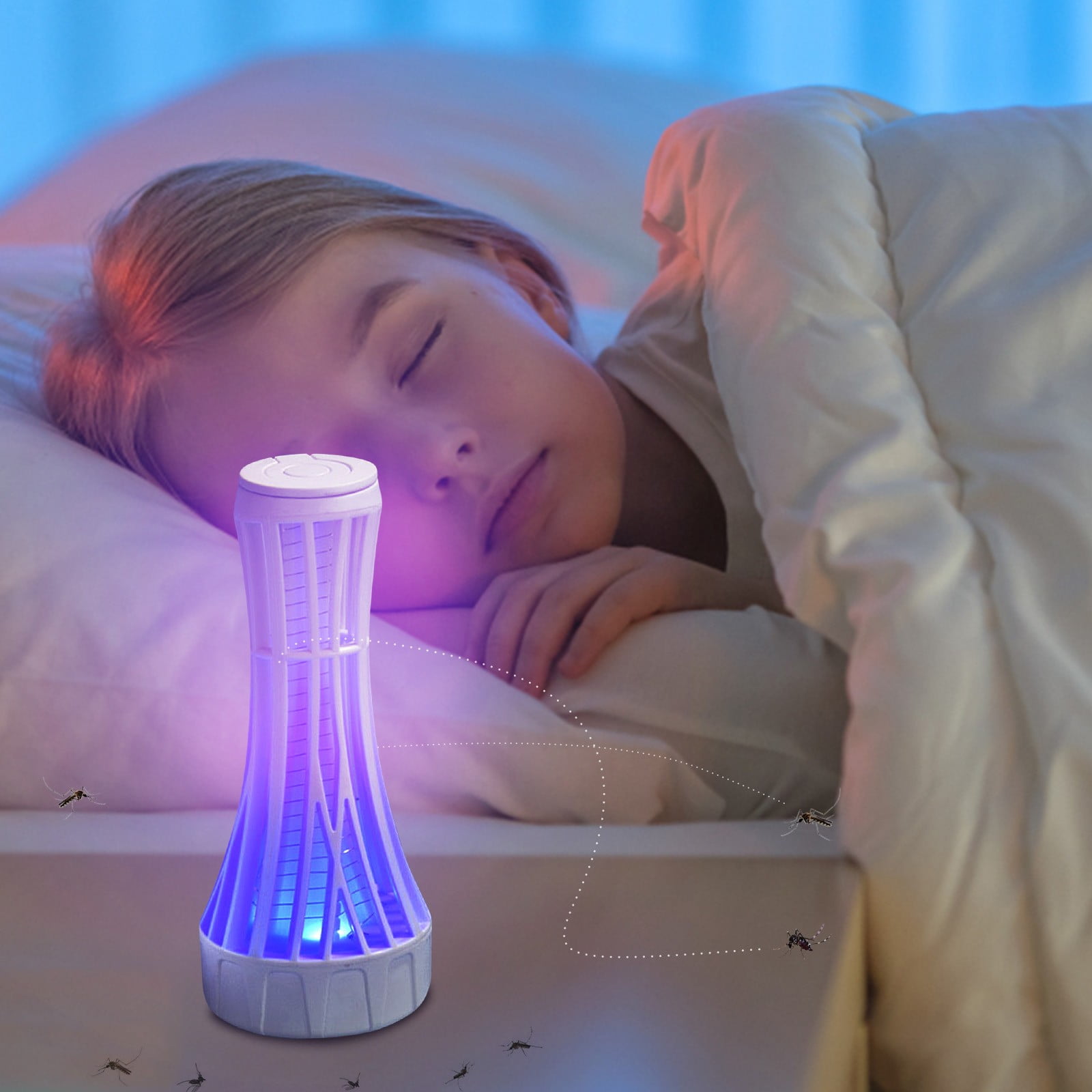 BeforeyaynLED Mosquito Lamp Mosquito Trap Repellent USB Rechargeable ...