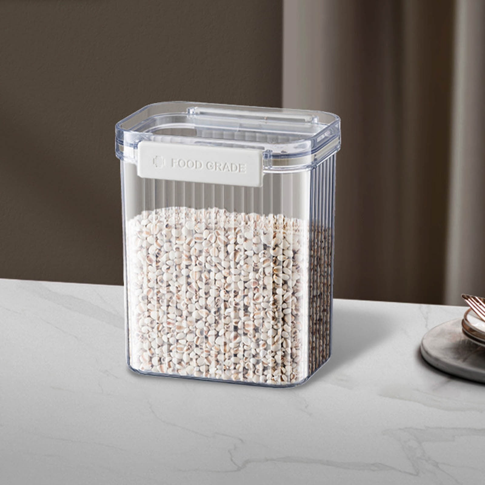 BeforeyaynLight Luxury Retro Sealed Jar Grains Kitchen Storage Box ...