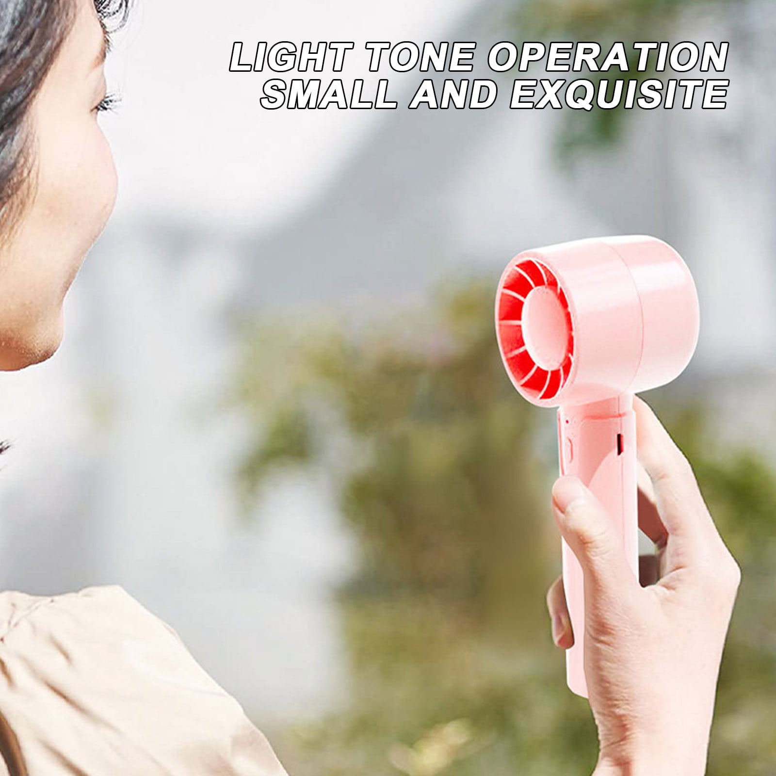 BeforeyaynNew Handheld Turbo Small Fan Mini USB Charging Portable ...