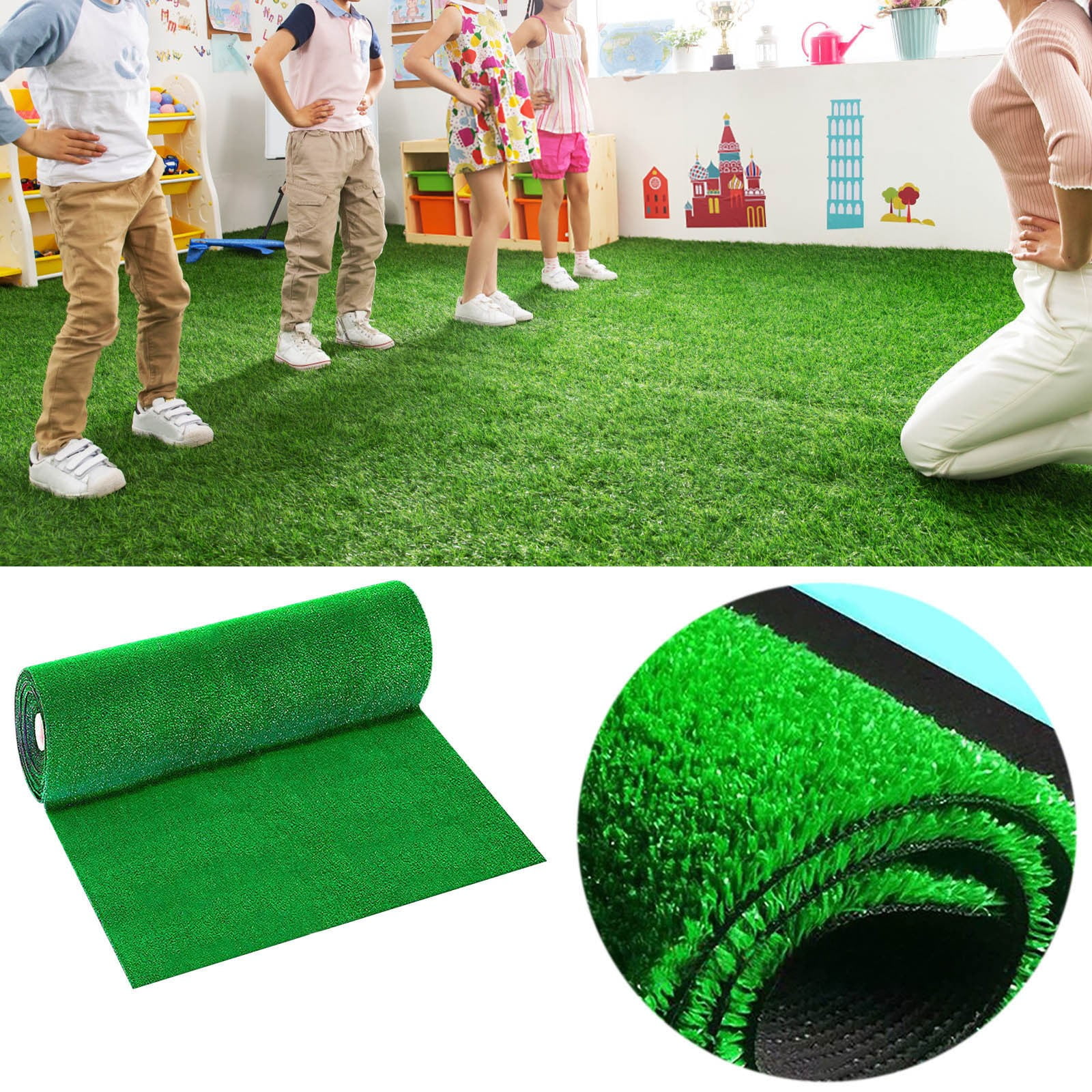 BeforeyaynSimulated Grassland, Encrypted Artificial ,carpet, Plastic ...