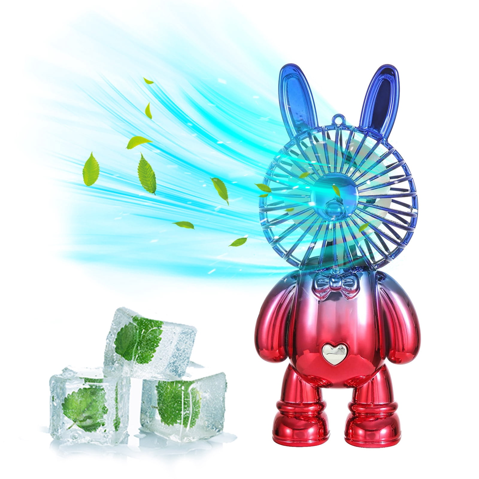 BeforeyaynSmall Mini Electric Fan Portable USB Charging Handheld ...