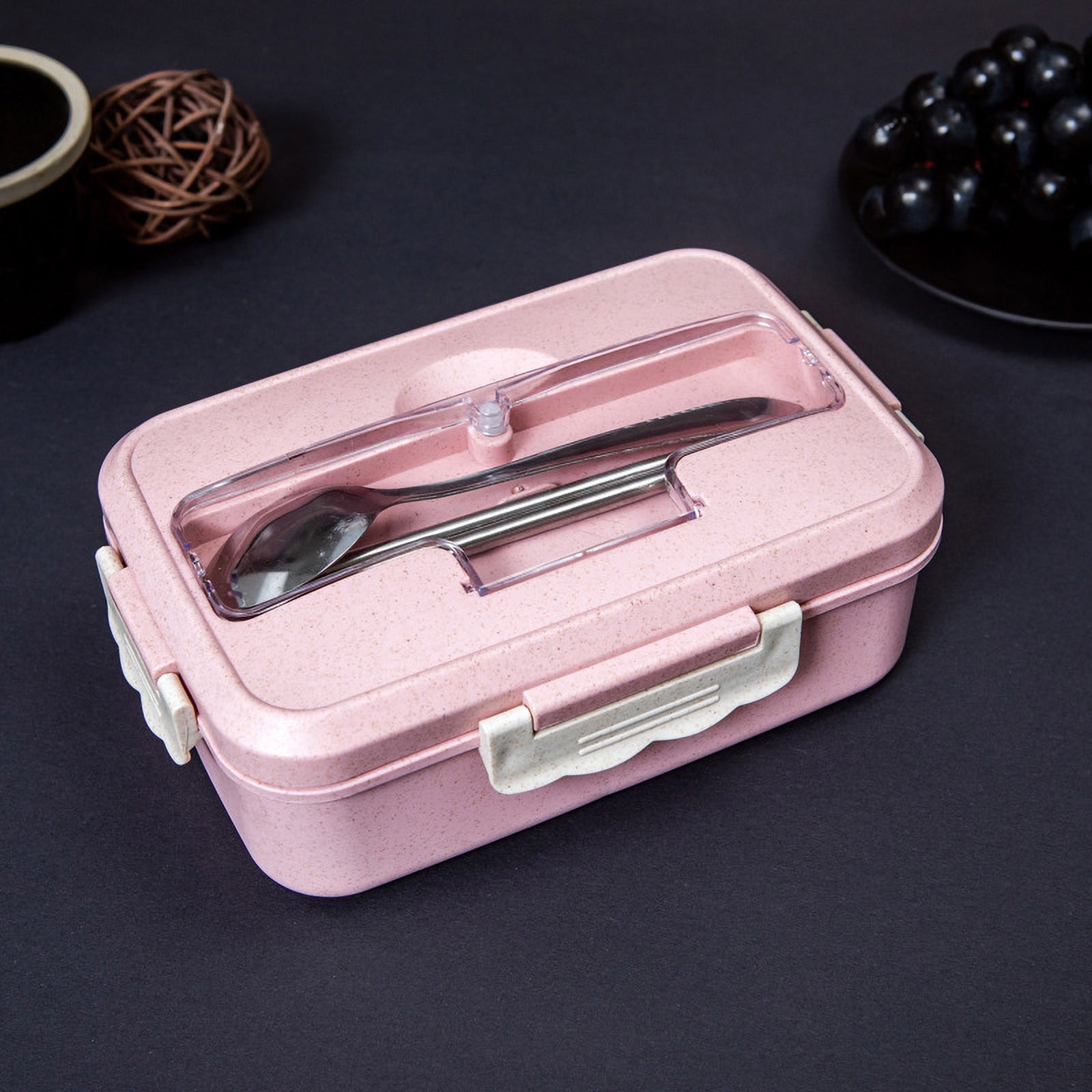 Beforeyayn Thermal Insulation Bento Box Tableware Set Portable Lunch ...