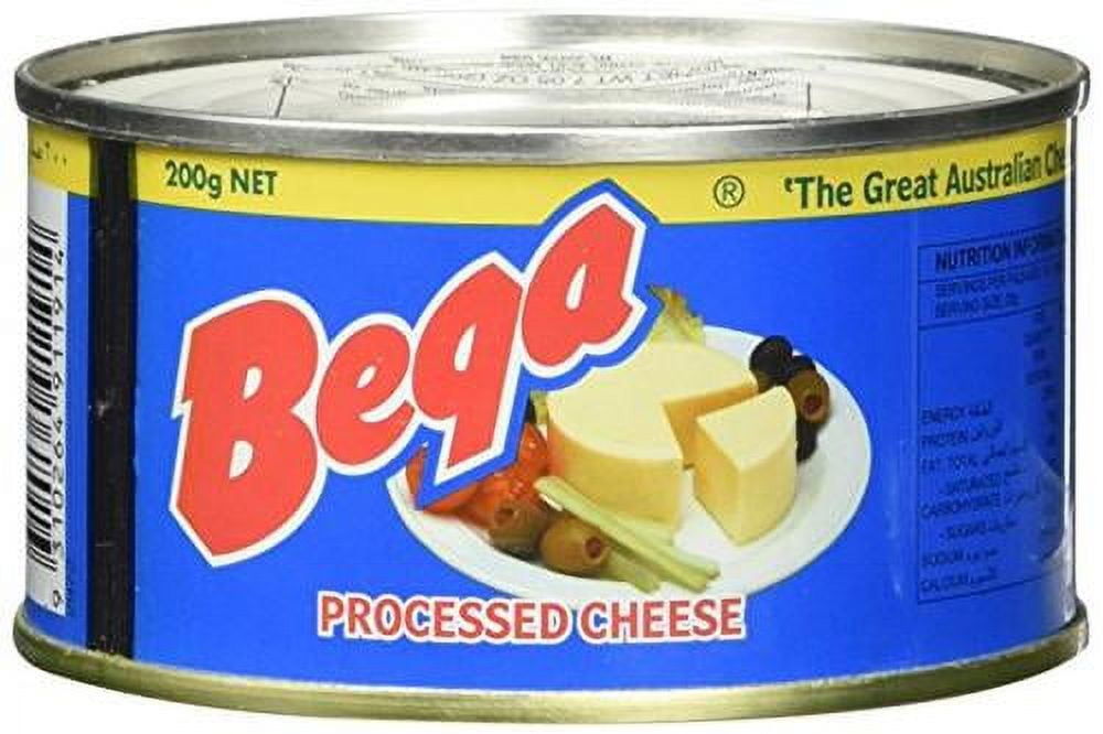 (6 Pack) Bega Canned Cheddar Cheese – Shelf Stable Processed Cheese ...