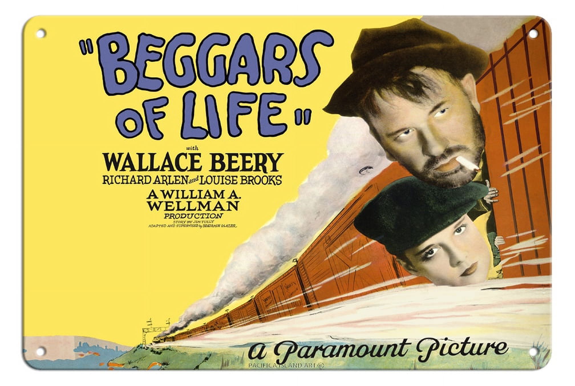 Beggars of Life - Starring Wallace Beery Richard Arlen - Directed by ...