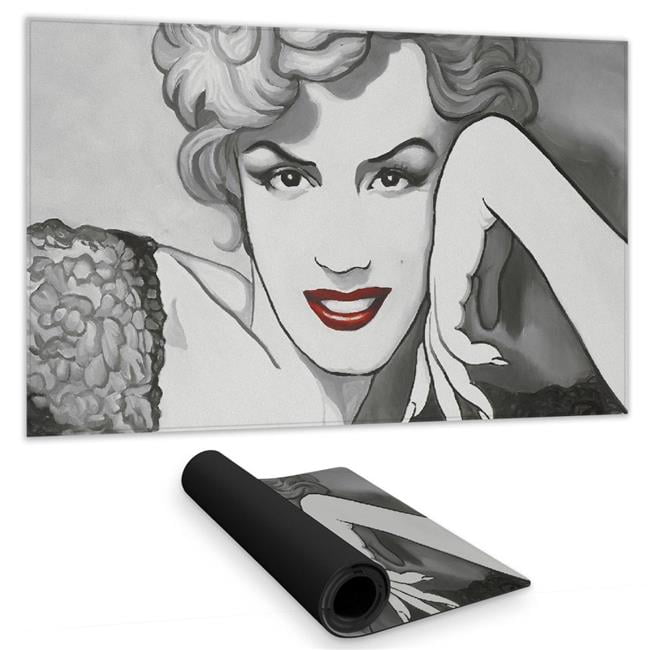 Begin Home Decor 14 x 24 in. Vintage Marilyn Monroe Desk Mat - Romantic ...