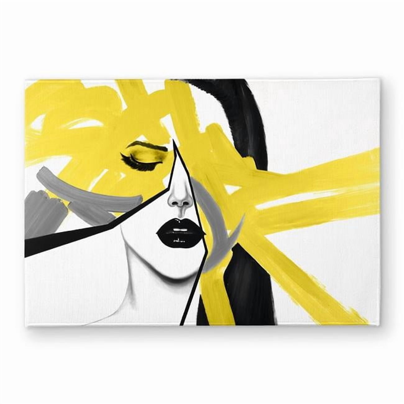 Begin Home Decor 17 x 24 in. Beauty Divided Figurative Retro Door Mat ...