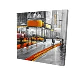 Begin Home Decor 2080-0808-CI30 8 x 8 in. Circulation in Times Square ...
