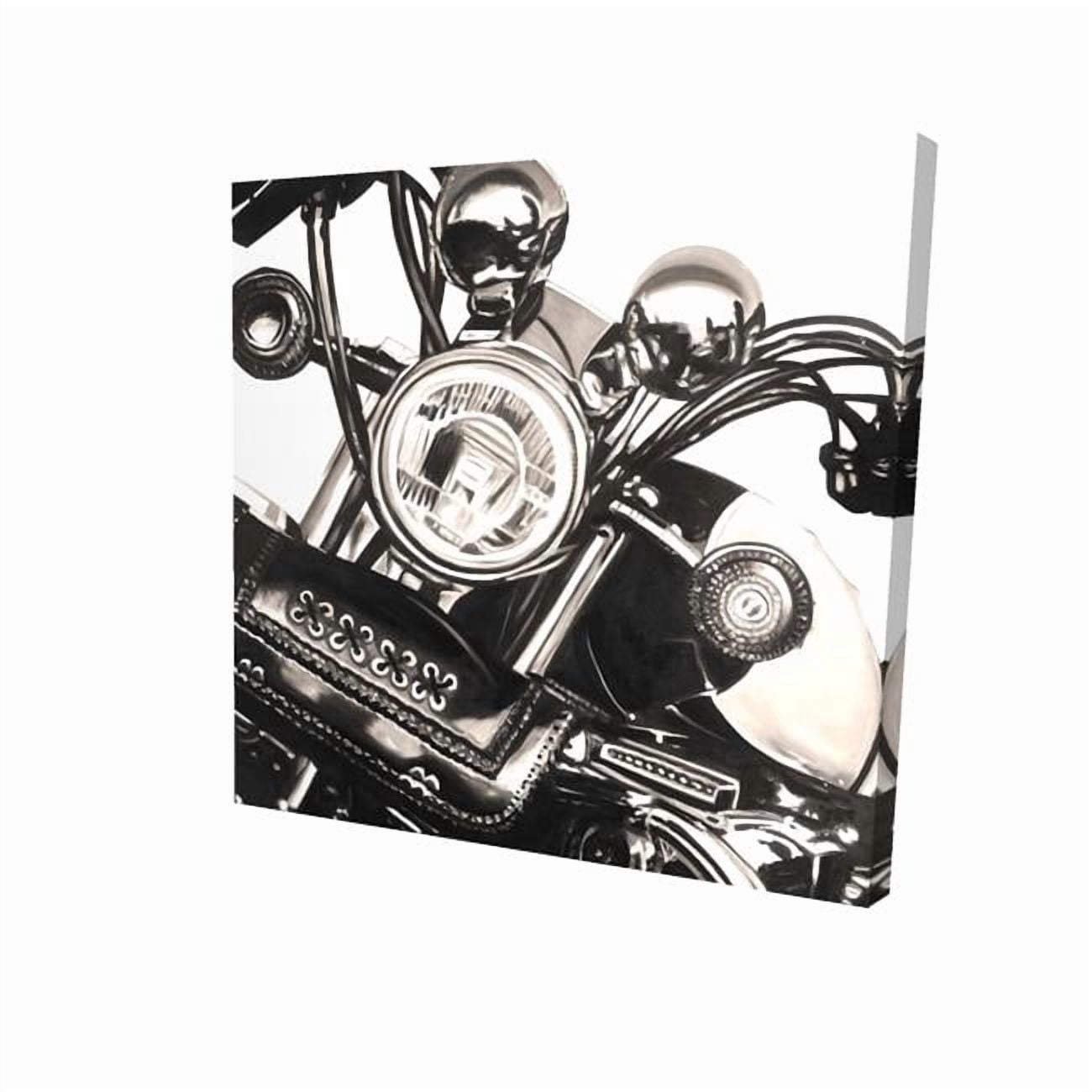Begin Home Decor 2080-0808-TR56-1 8 x 8 in. Realistic Sepia Motorcycle ...