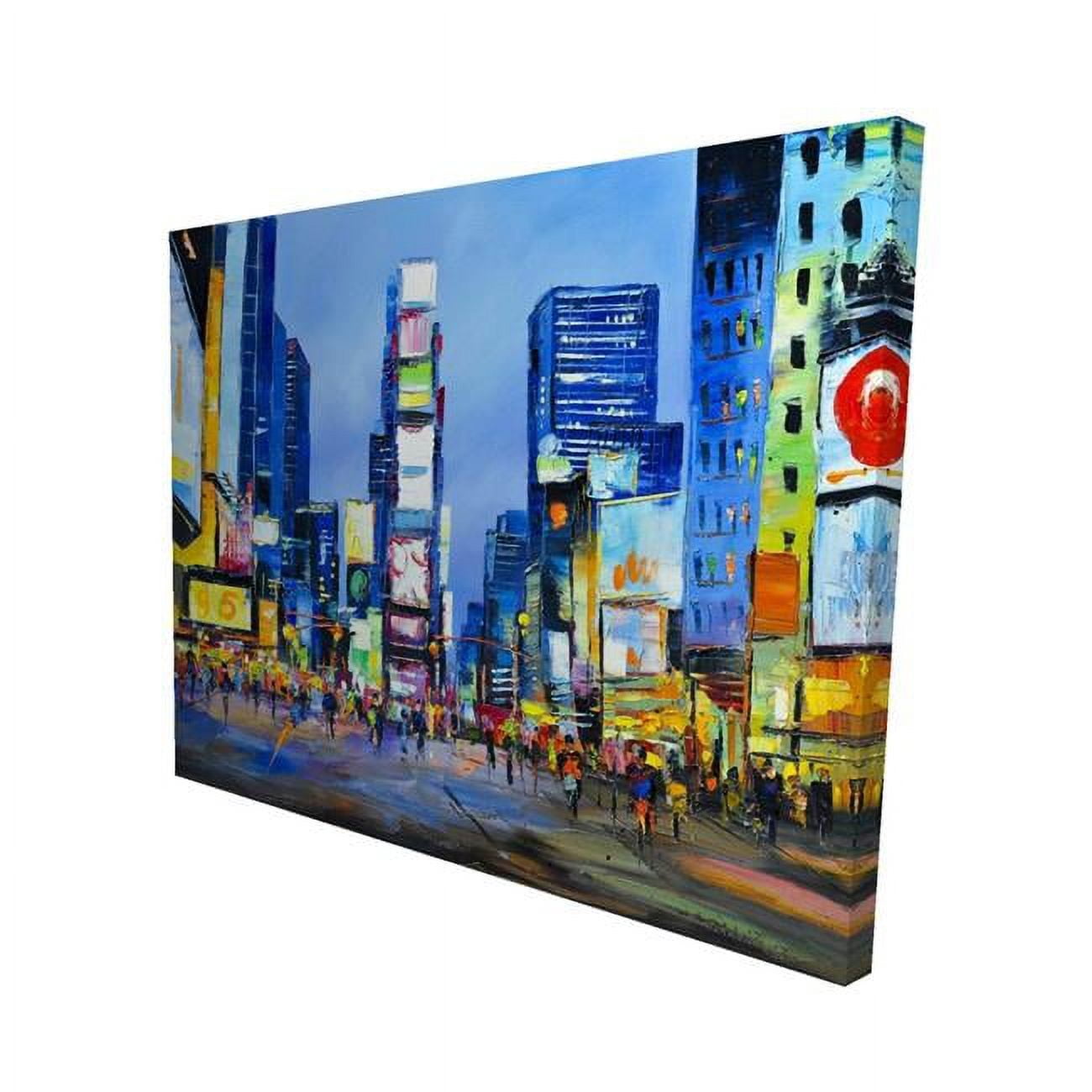 Begin Home Decor 2080-1620-CI34 16 x 20 in. Cityscape In Times Square ...