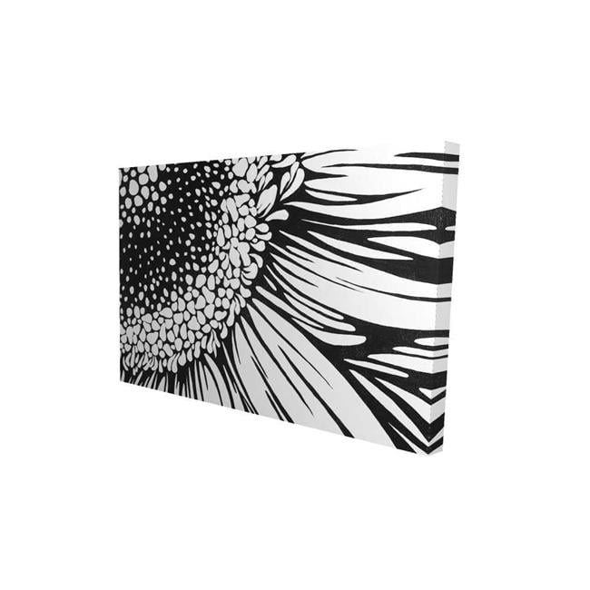 Begin Home Decor 2080-2436-FL123 24 x 36 in. Gerbera Flower Canvas ...