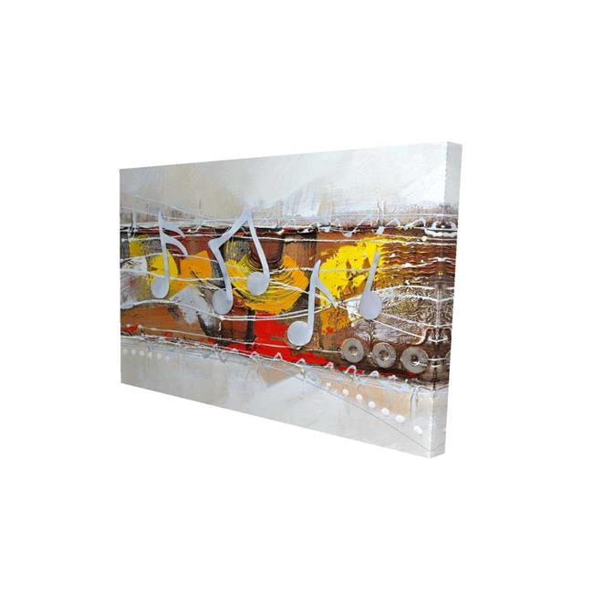 Begin Home Decor 2080-2436-MU11 24 x 36 in. Harmony - Yellow ...