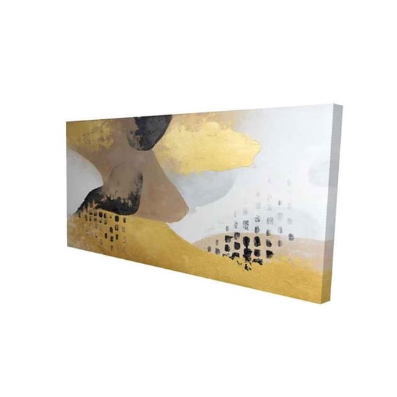 Begin Home Decor 2080-2448-AB106 24 x 48 in. Improvisation - Shapes ...