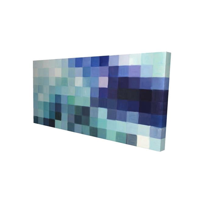 Begin Home Decor 2080-2448-MI103 24 x 48 in. Pixelized Landscape ...